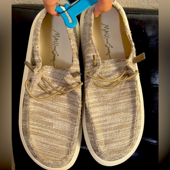 Maui and Sons | Shoes | Maui And Sons Mens Slip On Beach Loafer Khaki ...